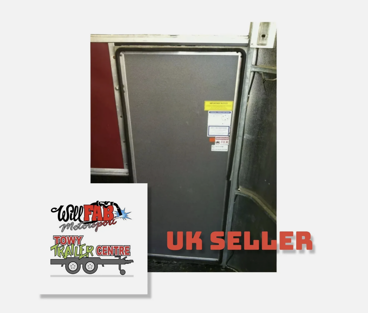 Ifor Williams horse trailer HB505 / HB510 horsebox groom's door seal ...